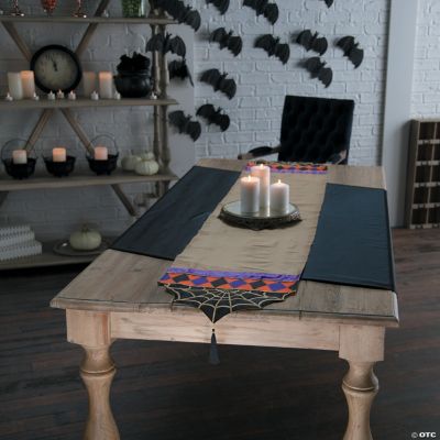 Spellbound Table Runner Halloween Decoration | Oriental Trading