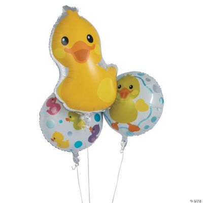 Rubber Ducky 18" - 25 1/4" Mylar Balloons - 3 Pc. | Oriental Trading