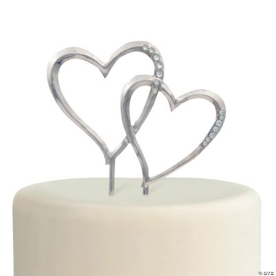 Traditional Hearts Wedding Cake Topper - Discontinued