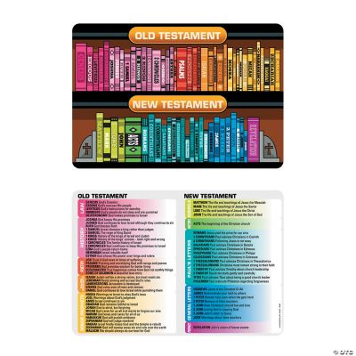 Books of the Bible Handout Cards - 12 Pc.