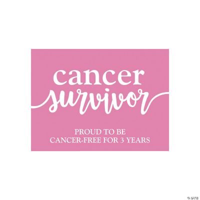 Personalized Cancer Survivor Sign - Discontinued