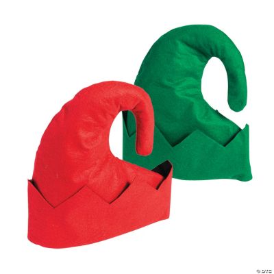 Jolly Elf Hats - 12 Pc.