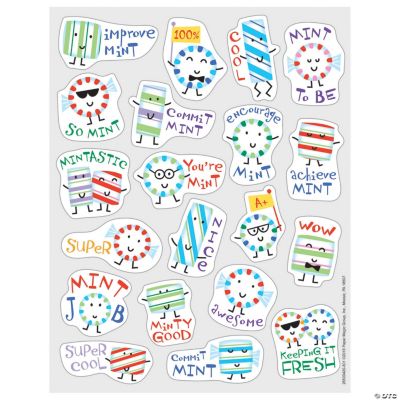 Mint-Scented Stickers | Oriental Trading