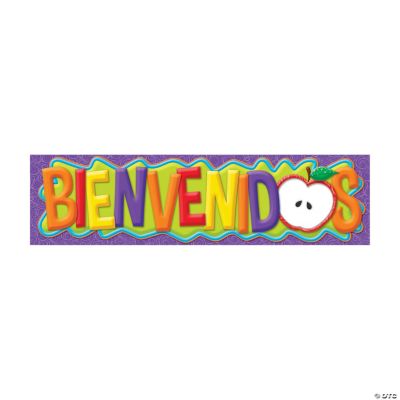 Bienvenidos Spanish Welcome Banner - Discontinued