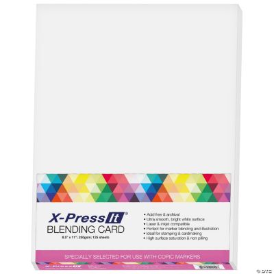 Copic Markers-X-Press It Blending Card