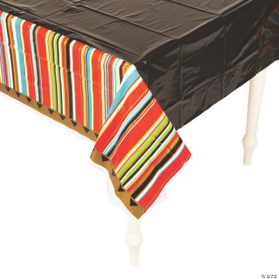 54" x 108" Viva Fiesta Plastic Tablecloth | Oriental Trading