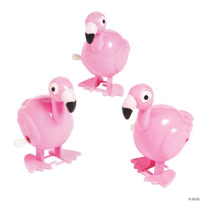 Flamingo Wind-Up Characters - 12 Pc. | Oriental Trading