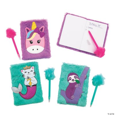 Furry Animals Notebook & Pen Sets - 3 Pc. - Discontinued