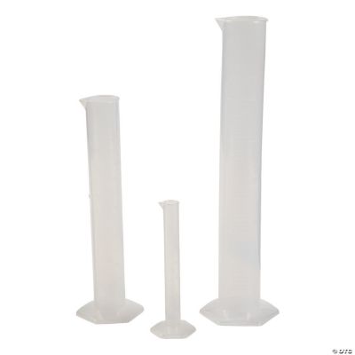 Plastic Test Tubes - 3 Pc. - Discontinued