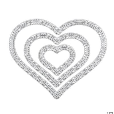 Heart Cutting Dies - 3 Pc. | Oriental Trading
