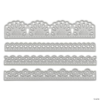Lace Cutting Dies - 4 Pc. - Discontinued