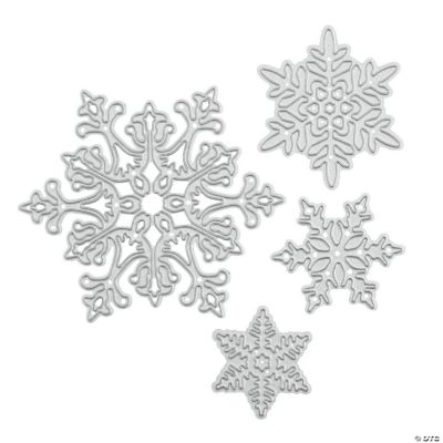 Snowflake Cutting Dies - 4 Pc. - Discontinued