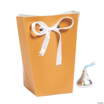 Small Copper Favor Boxes with Ribbon - 24 Pc. | Oriental Trading