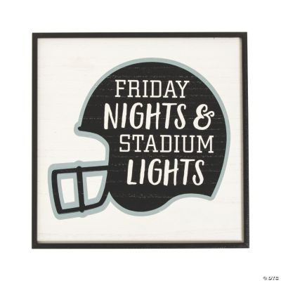Friday Night Lights Sign | Oriental Trading
