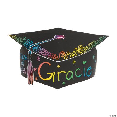 Magic Color Scratch Elementary Graduation Caps - 12 Pc. - Discontinued
