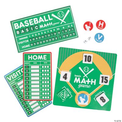 Baseball Addition & Subtraction Game - Discontinued