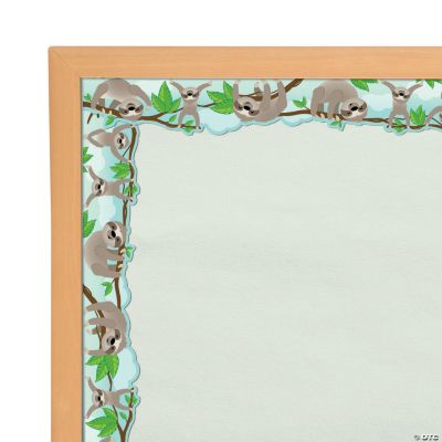 Sloth Bulletin Board Borders | Oriental Trading