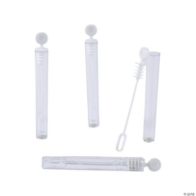 Mini Clear Bubble Tubes - 24 Pc. | Oriental Trading