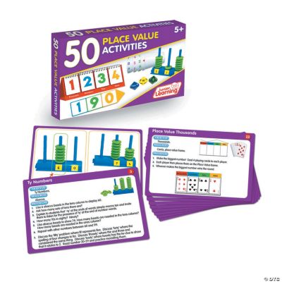 Junior Learning 50 Place Value Activities (Activity Cards Set ...