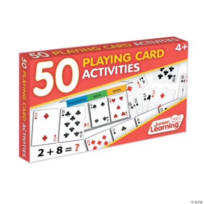 Junior Learning 50 Playing Cards Activities (Activity Cards Set ...