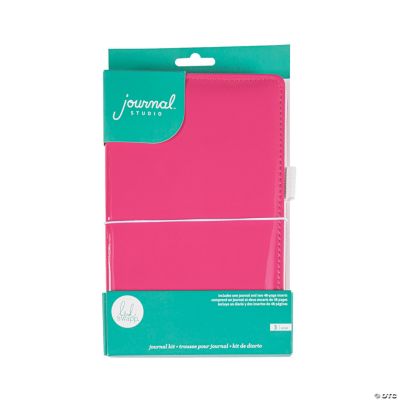 American Crafts™ Hot Pink Journal Kit - 3 Pc. | Oriental Trading