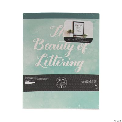 American Crafts™ Kelly Creates Beauty of Lettering Pad | Oriental Trading