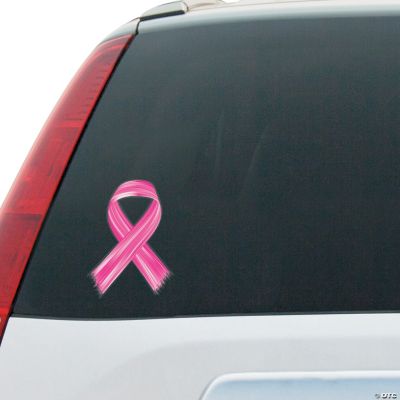 Pink Ribbon Car Clings - 12 Pc. - Discontinued