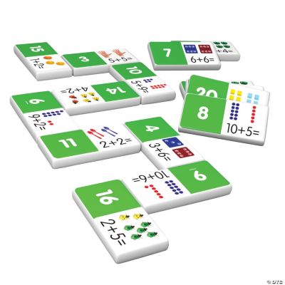 Addition Dominoes Set - 28 Pc. | Oriental Trading