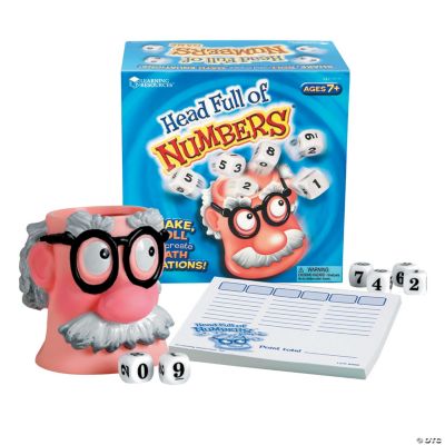Learning Resources Head Full Of Numbers Math Game | Oriental Trading