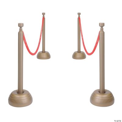 Red Rope VIP Stanchion Set