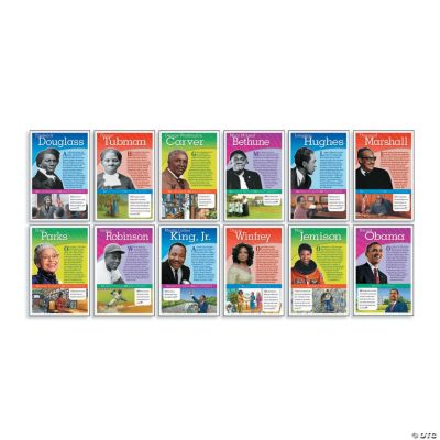 Scholastic Notable African Americans Bulletin Board Set | Oriental Trading
