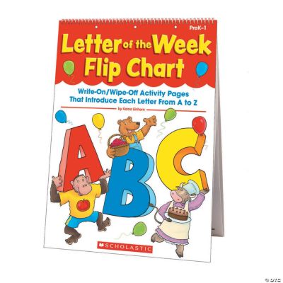 Scholastic Letter of the Week Flip Chart | Oriental Trading