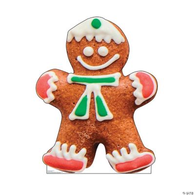Life-Sized Gingerbread Man Cardboard Stand-Up | Oriental Trading