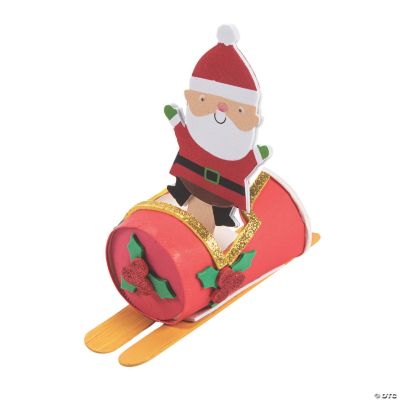 Santa Sleigh Cup Craft Kit - Makes 12 - Discontinued