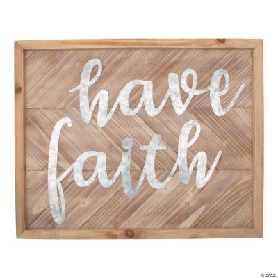 Have Faith Sign | Oriental Trading