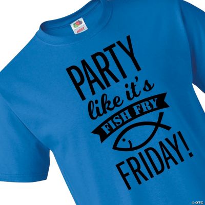 Fish Fry Adults T-Shirt | Oriental Trading