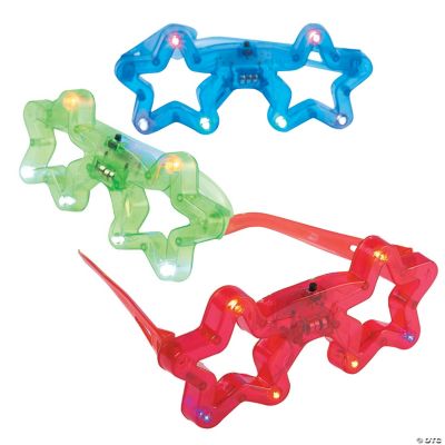 Light-Up Star Shape Glasses - Less Than Perfect - Discontinued