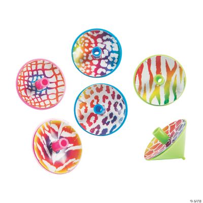 Bulk 144 Pc. Mini Amazing Animal Spin Tops | Oriental Trading