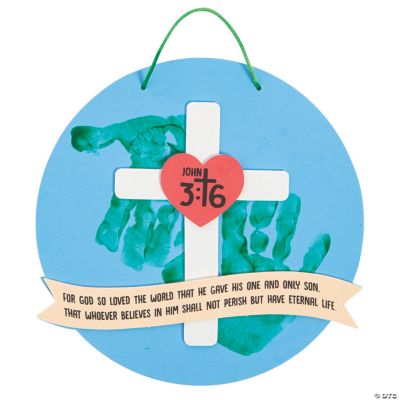 John 3:16 Handprint Sign Craft Kit