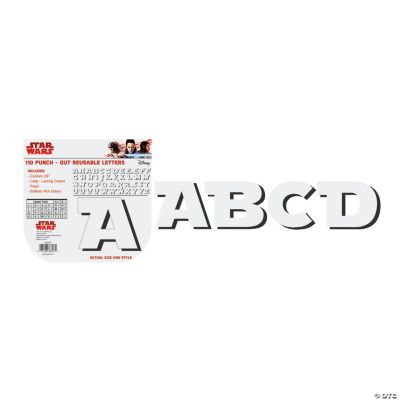 Eureka ® Star Wars ™ Super Troopers Bulletin Board Letters - 110 Pc ...