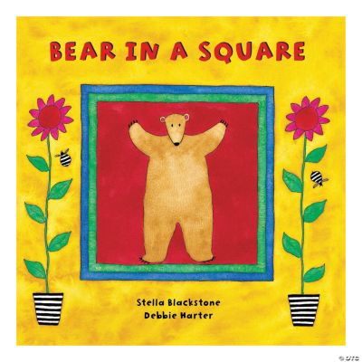 Barefoot Books Bear in a Square - Board Book, Qty 3
