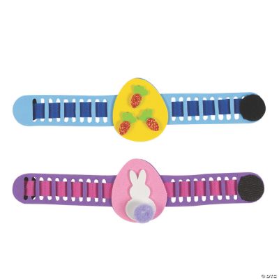Easter Bracelet Craft Kit - Makes 12 - Discontinued