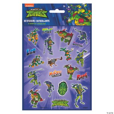 Rise of the Teenage Mutant Ninja Turtles™ Stickers - 4 Pc. | Oriental ...