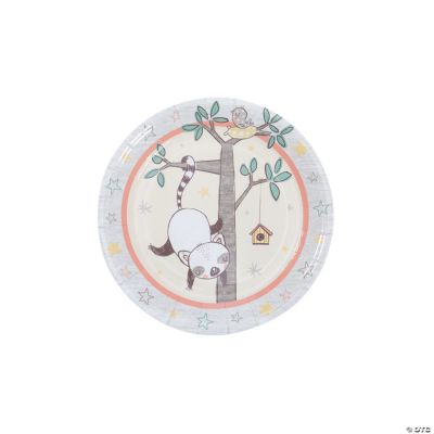 Little Panda & Friends Paper Dessert Plates - 8 Ct. | Oriental Trading