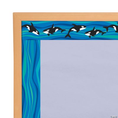 Barker Creek ® Double-Sided Whale Bulletin Board Borders - 12 Pc ...