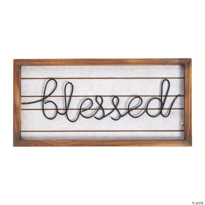 Positively Simple Blessed Sign | Oriental Trading