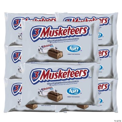Bulk 3 Musketeers Fun Size Candy Bars - 8 Bags | Oriental Trading