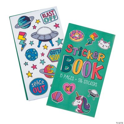 Super Awesome Icons Sticker Books | Oriental Trading