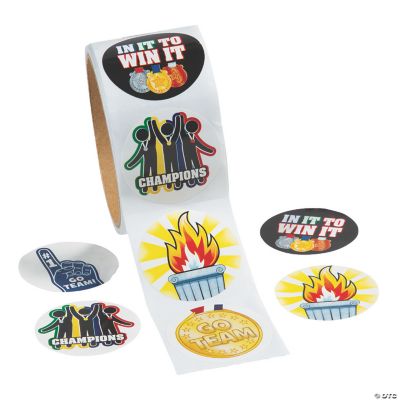 International Games Stickers | Oriental Trading