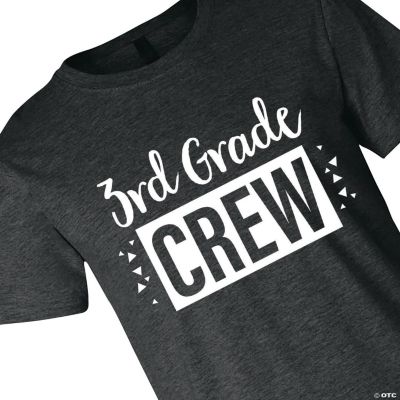 3rd Grade Crew Adults T-Shirt | Oriental Trading